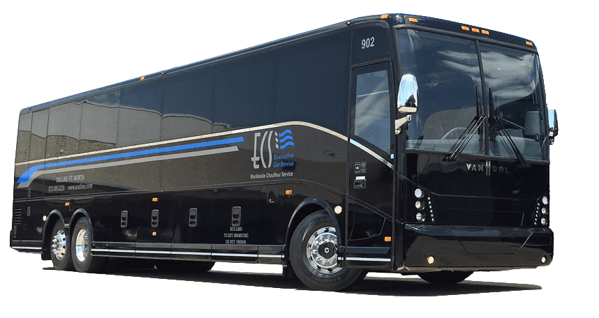 Charter Bus, Motorcoach Rentals Dallas, Texas | ECS Transportation